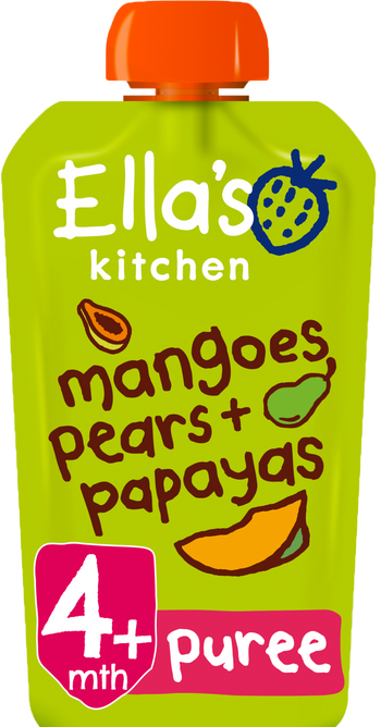 Bananas + Apples Puree | Baby Food Pouch | Ella's Kitchen